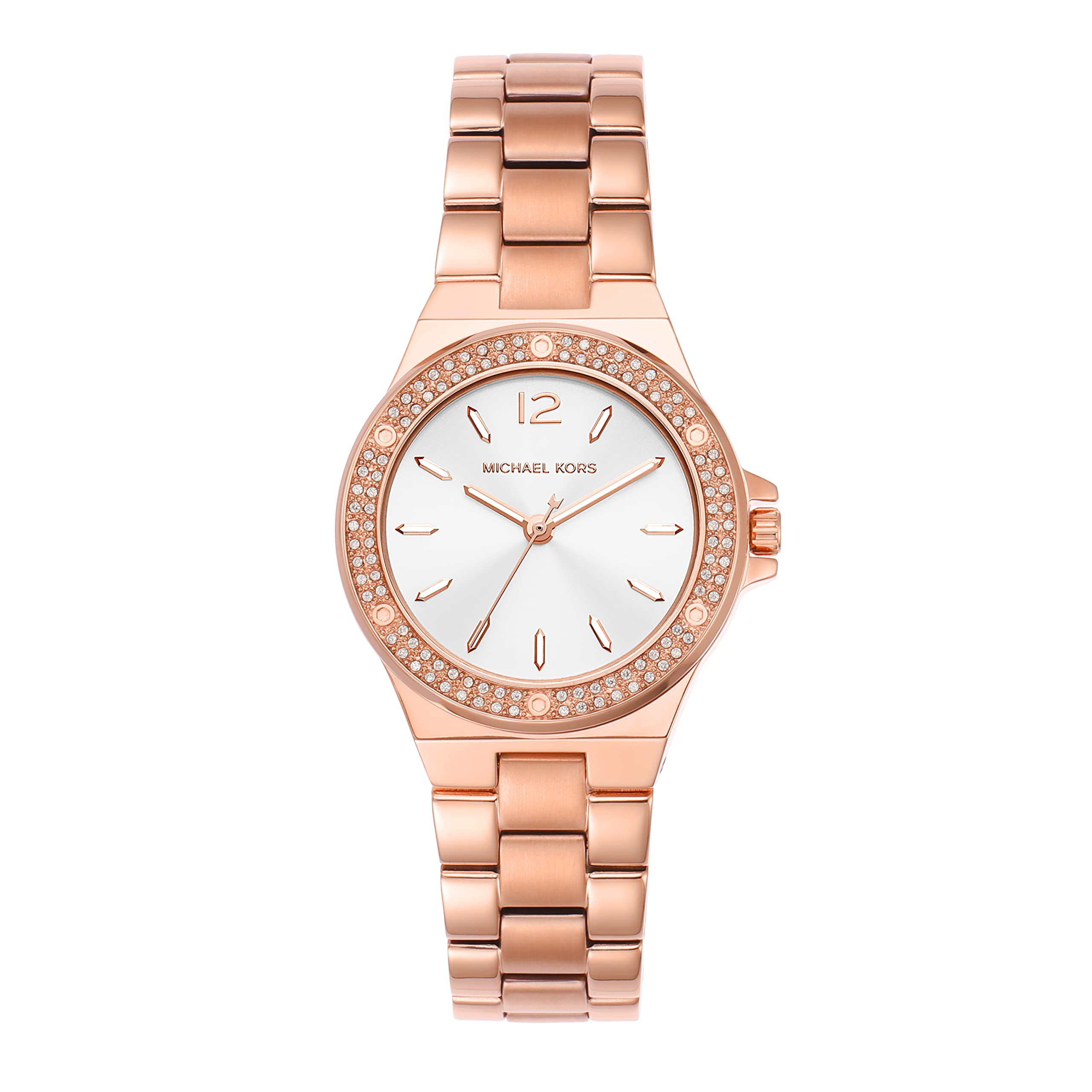 Reloj Michael Kors MK7271 Camille de acero inoxidable en color oro rosa ...