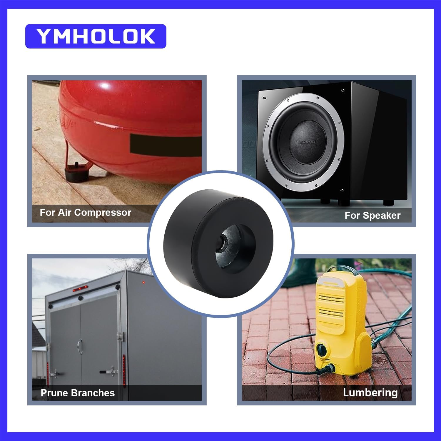 4PCS 192310GS Air Compressor Rubber Feet Foot Mount Compatible for ...