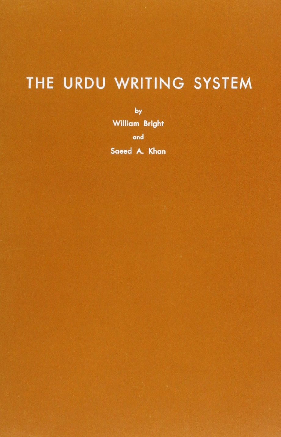 Buy The Urdu Writing System Book Online at Low Prices in India | The ...