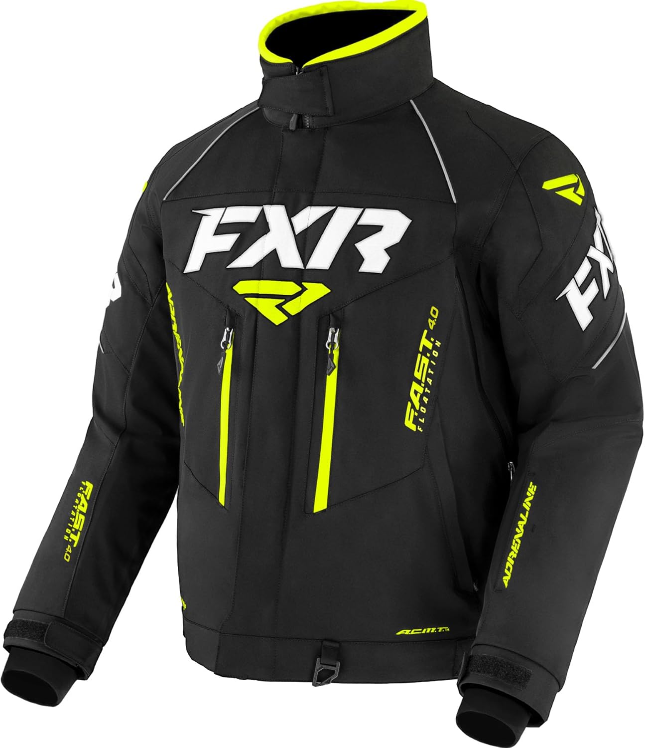 Amazon.com: FXR Men's Adrenaline Snowmobile Jacket 2025 (Black/Hi-Vis ...