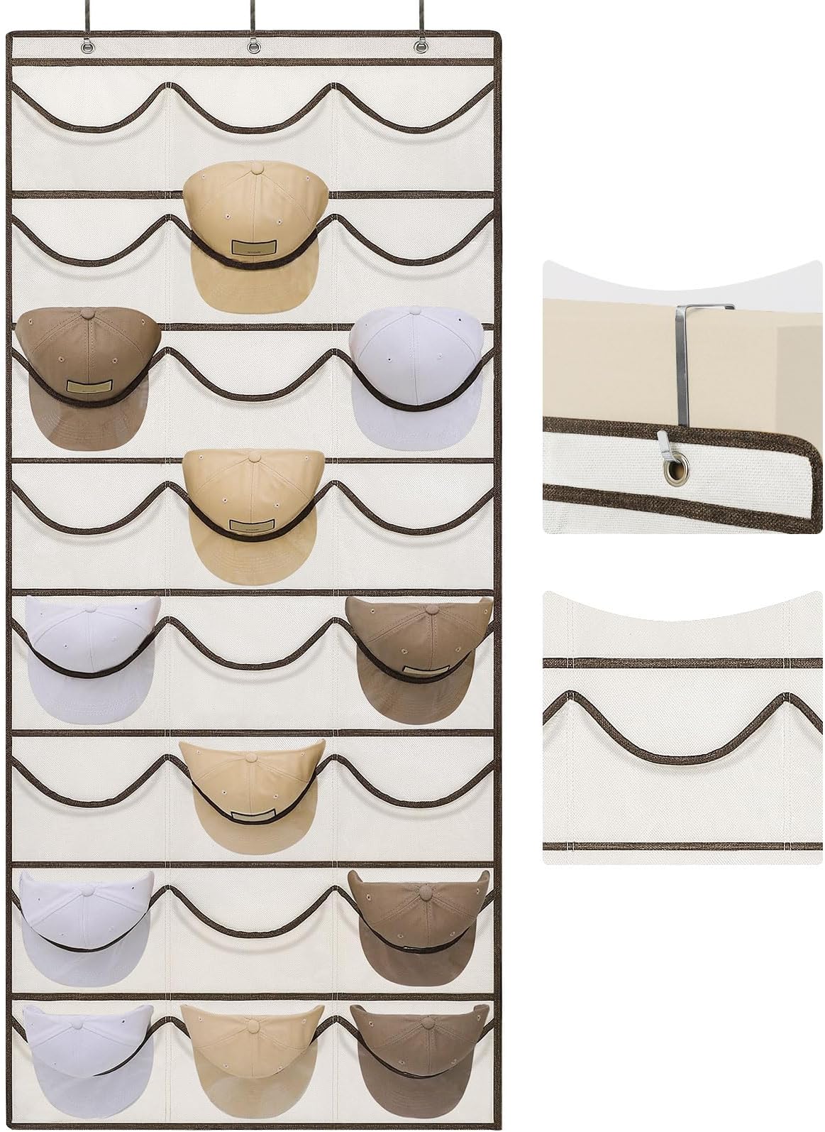 Amazon.com: CORVICAS Hat Rack Premium Quality, Organizer for Wall or ...