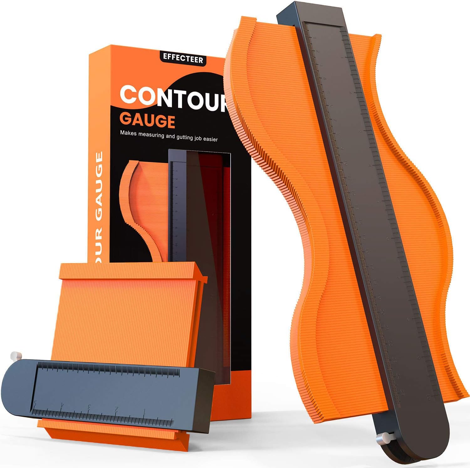 Ethos Tools Gauge Profile Tool 10inch 5inch Set of 2 Template Tools ...