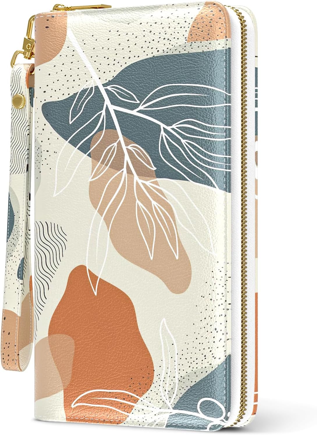 Amazon.com: Nipichsha Womens Wallet, RFID Wristlet Wallet for Women ...