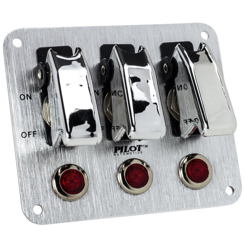 Snapklik.com : Pilot Automotive PL-SW53CR Performance 3 Row Chrome ...