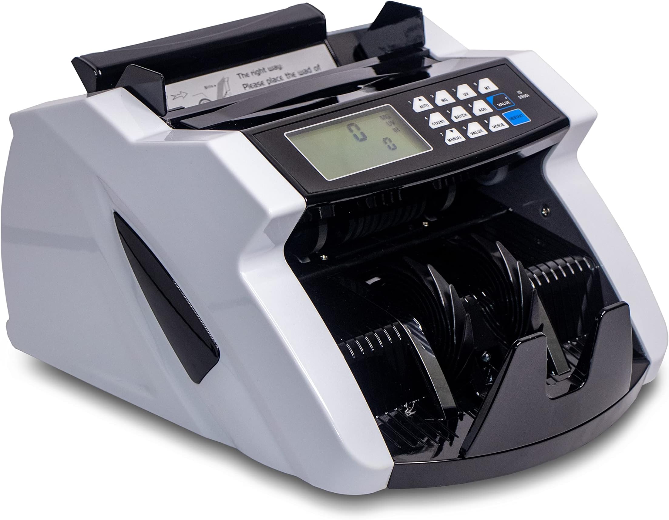 KROSS IS5900 - PRO Banker Currency Counting Machine/Money Counter/Note ...