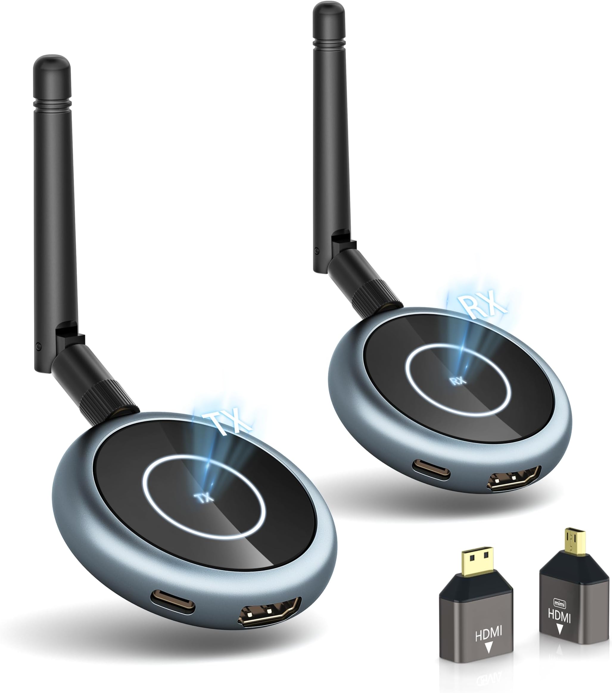 Amazon.com: DARLYOR Wireless HDMI Transmitter and Receiver, Plug and ...