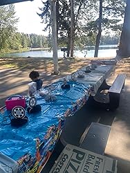 Amazon.com: 12Pcs Race Car Centerpieces for Tables, Racing Car Birthday ...