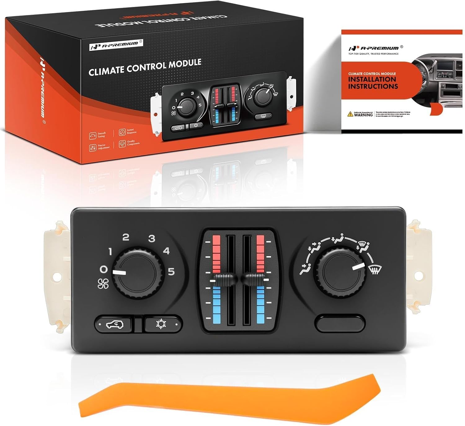 Amazon.com: A-Premium Manual Climate Control Module A/C & Heater ...