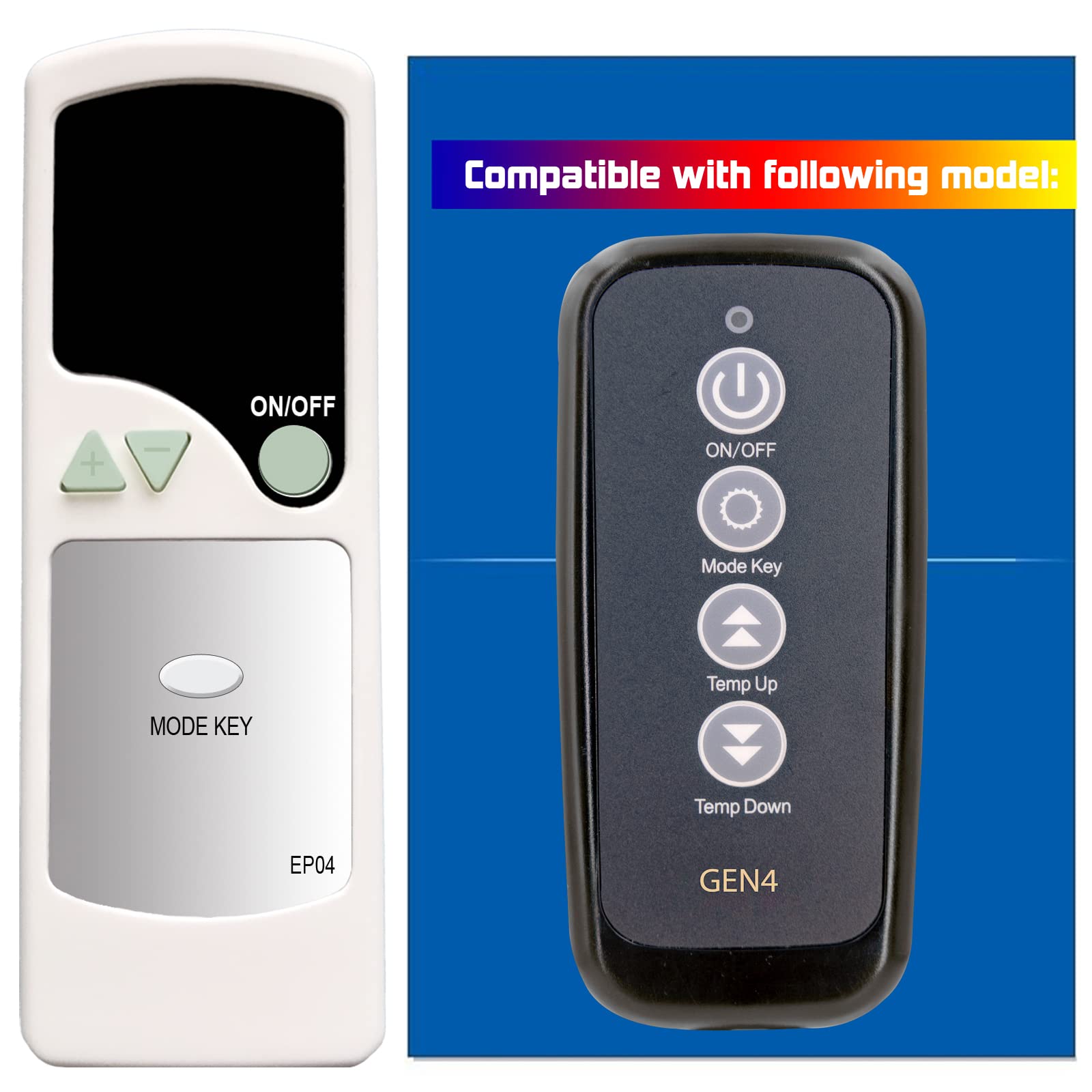 Amazon.com: Replacement Remote Control for EdenPURE Gen4 Heater A4428 ...