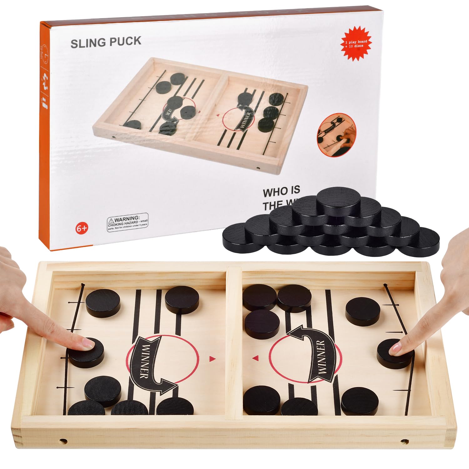 Slingshot Board Game Sling Foosball Fast Sling Puck Game Family Board ...