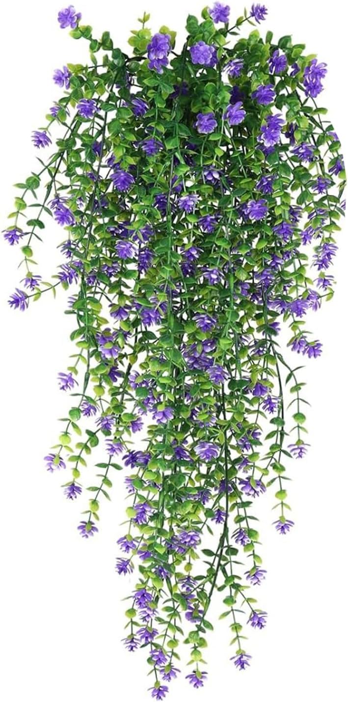 Amazon.com: NEREIDS NET Fake Hanging Plants, Artificial Hanging Plant ...