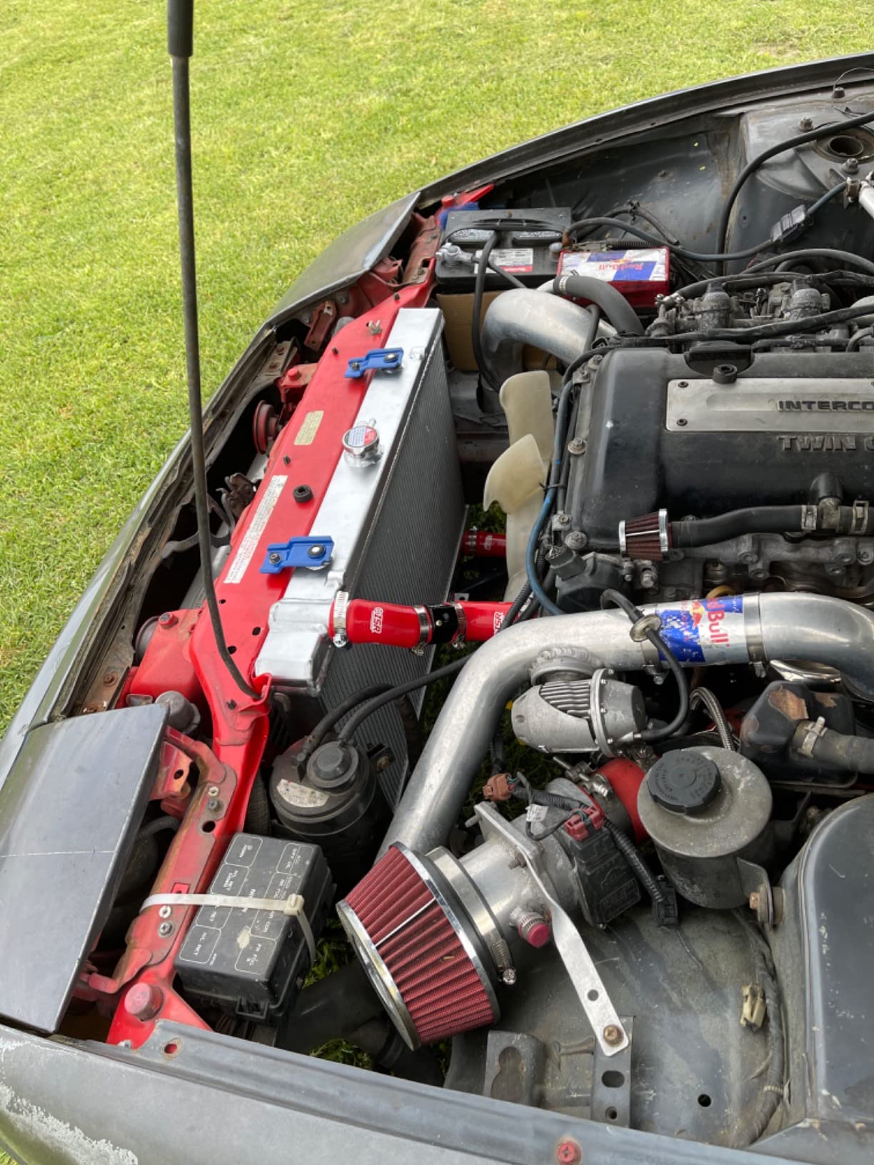 Amazon.com: Auto Dynasty Compatible with 240SX Full Aluminum 2-Row ...