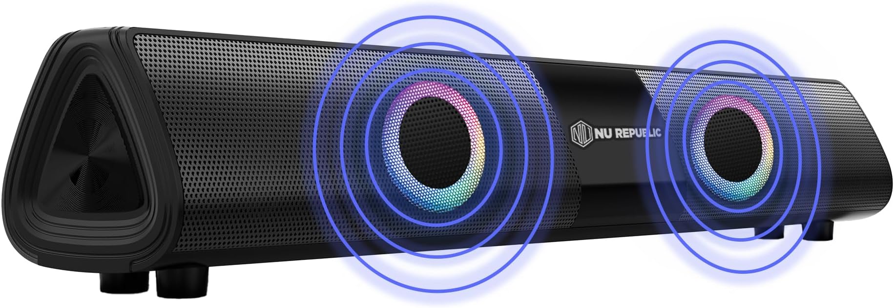 Nu Republic Soundbar 20 Bluetooth Soundbar with X-Bass Technology, 52mm ...