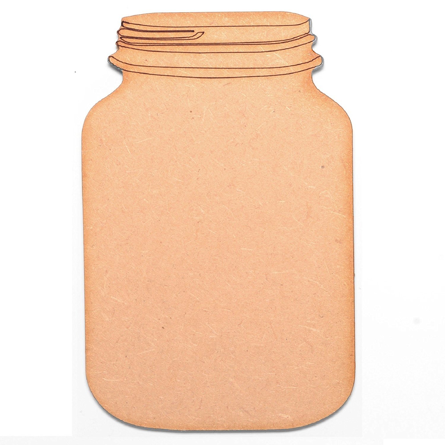 10 Pack Mdf Mason Jar Shapes Mdf Jam Jar Shapes | Desertcart INDIA
