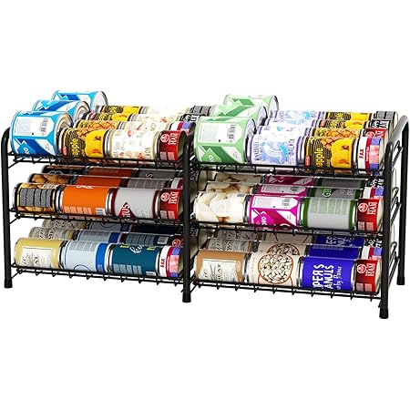 Amazon.com: FIFO Can Tracker Stores 54 cans | Rotates First in First ...