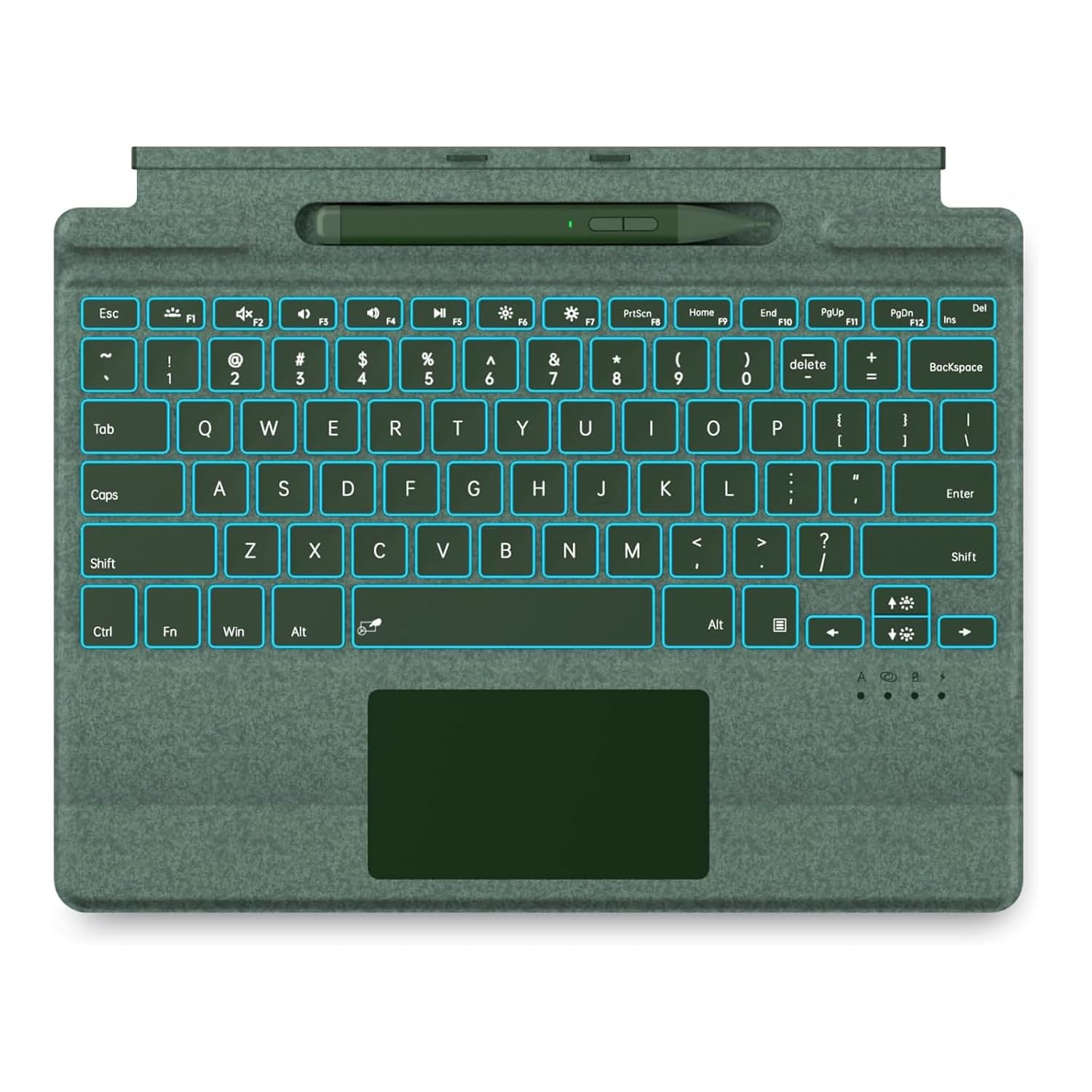 JvKzaen Surface Pro 9 Keyboard with Slim Pen, Compatible with Microsoft ...