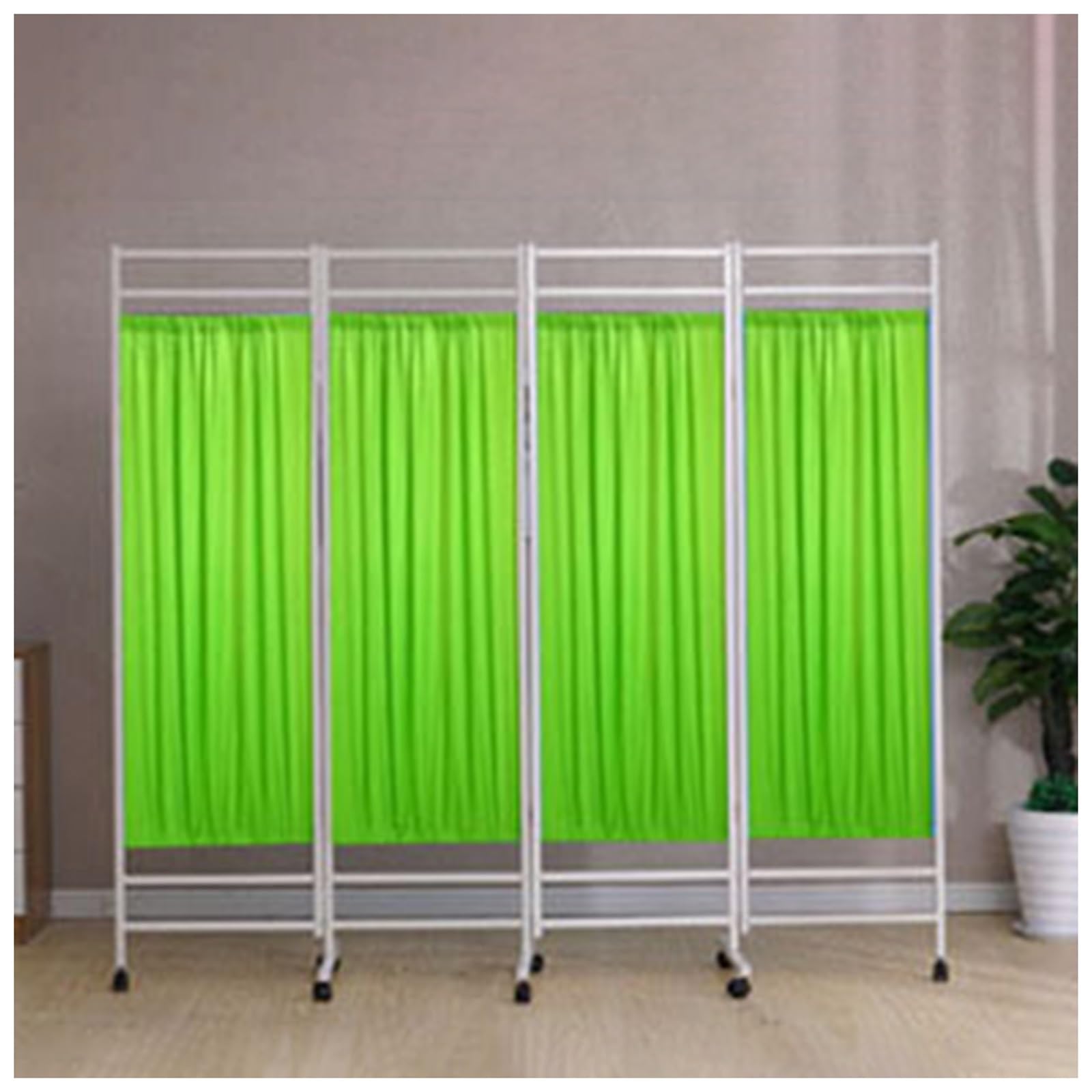 Amazon.com - 4-Panel Medical Privacy Partition Screen with Wheels ...