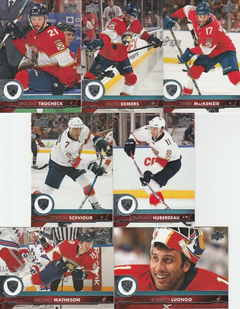 Amazon.com: 2017-18 Upper Deck Complete Florida Panthers Team Set of 14 ...