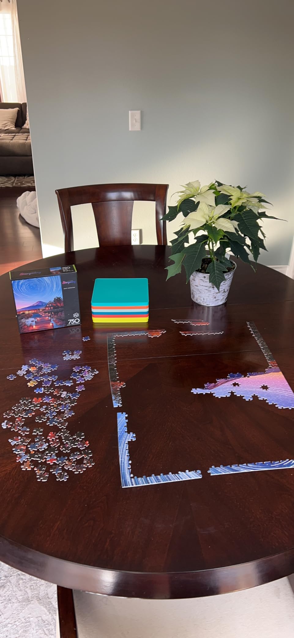 Amazon.com: Puzzle Sorting Tray Set from Galison - Includes 6 Multi-Colored Stackable Sorting ...