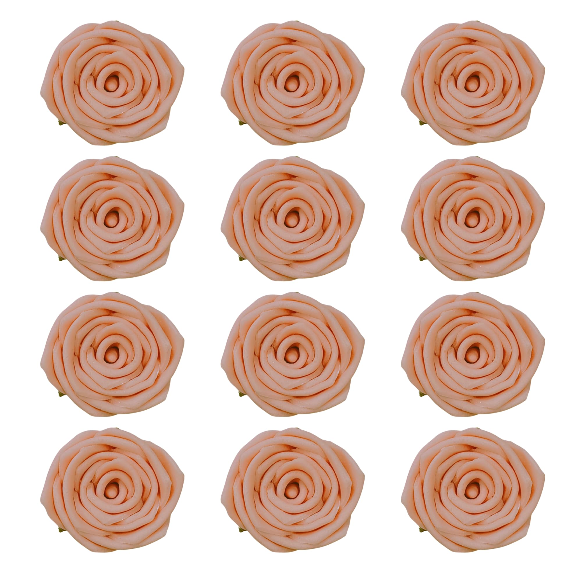 Amazon.com : Confect Edible Rose Topper | Edible Rose for cake ...