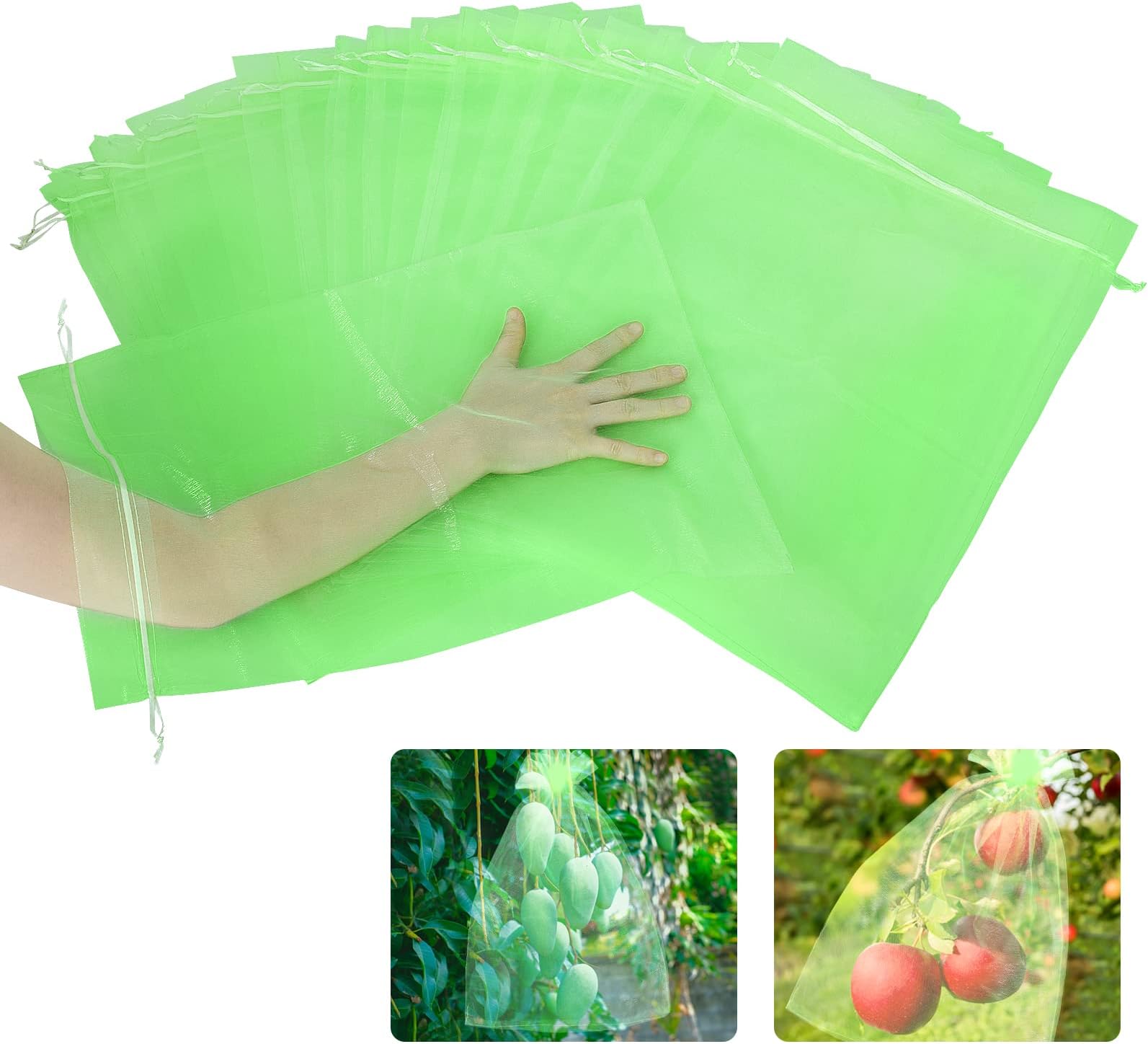 Amazon.com : Fruit Protection Bags, Kikhope 20 Pcs 20''×14''Fruit ...