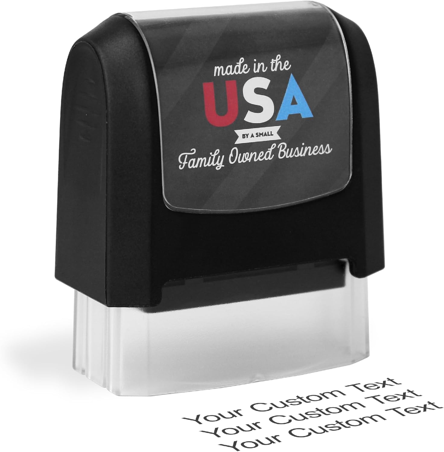 Amazon.com : Personalized Rubber Stamp - Made in America - High ...