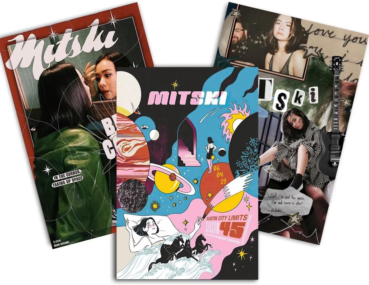 Mitski Poster 3 Pcs 8 12 Inch Canvas Album Cover | Desertcart Kenya