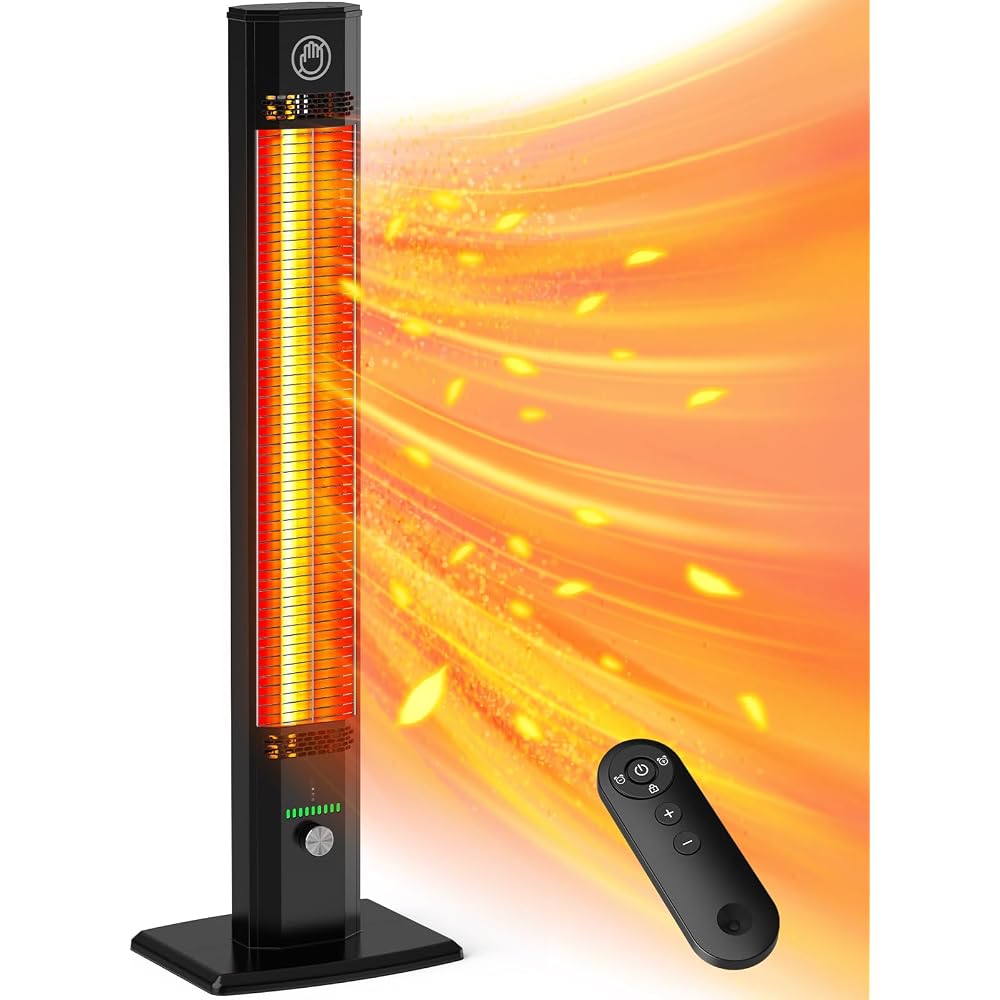 $42/mo - Finance BALKO 42INCH Outdoor Heater, 9 Heat Levels & 540Min ...