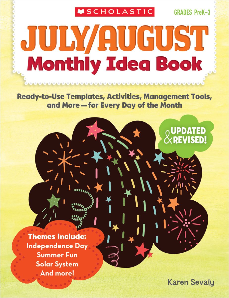 Buy July August Monthly Idea Book Ready to Use Templates Activities buy-july-august-monthly-idea-book-ready-to-use-templates-activities