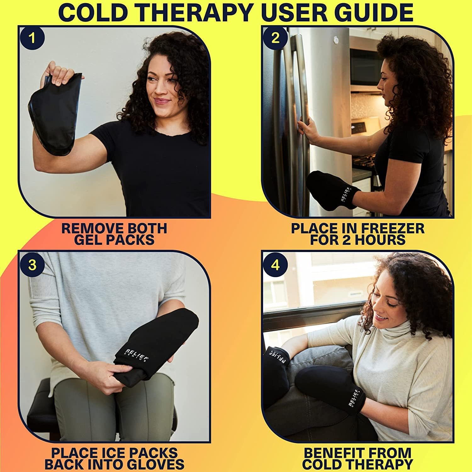 Relief Genius Cold Therapy Socks & Hand Ice Pack Philippines | Ubuy
