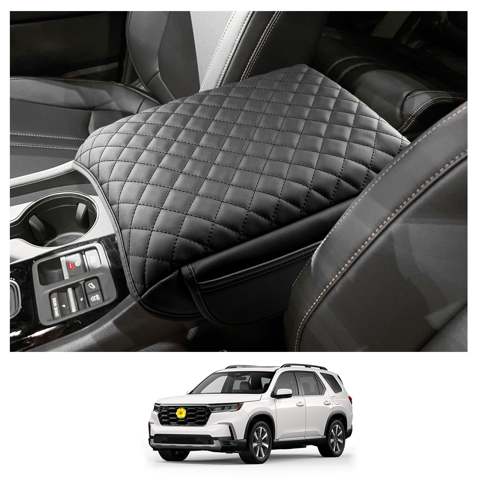 Amazon.com: CDEFG 2023-2025 Pilot Center Console Cover for 2023-2025 ...