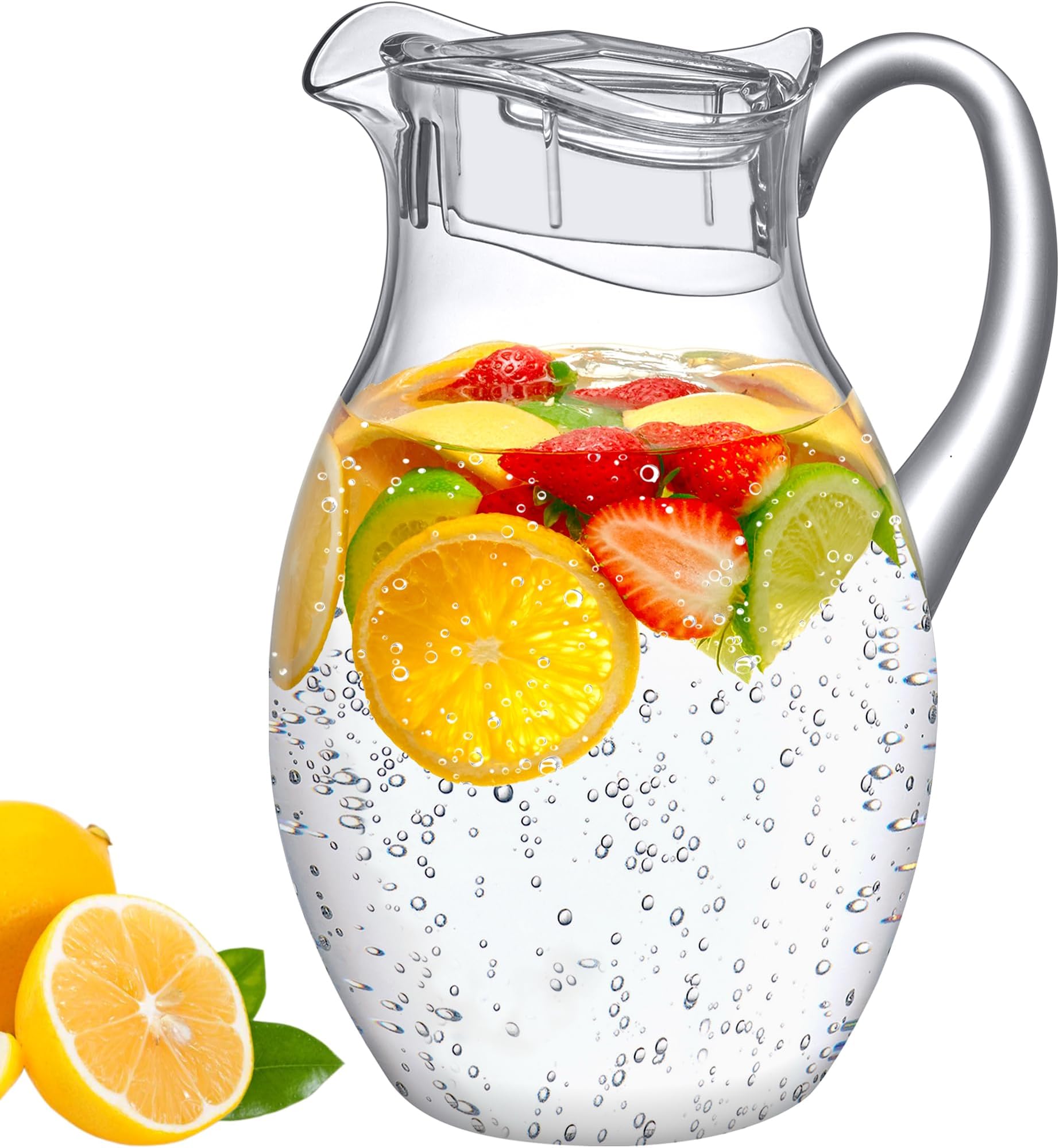 Amazon.com: Rubbermaid 2-Piece Pitcher Set with 3 Position Pour Spout ...