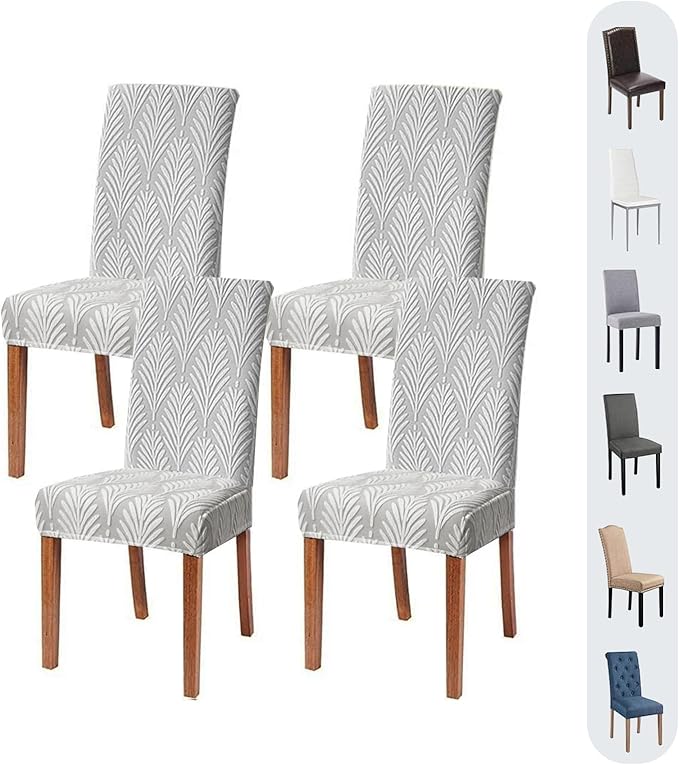 Amazon.com: Altimpo Chair Covers for Dining Chairs, Dining Room Chair ...