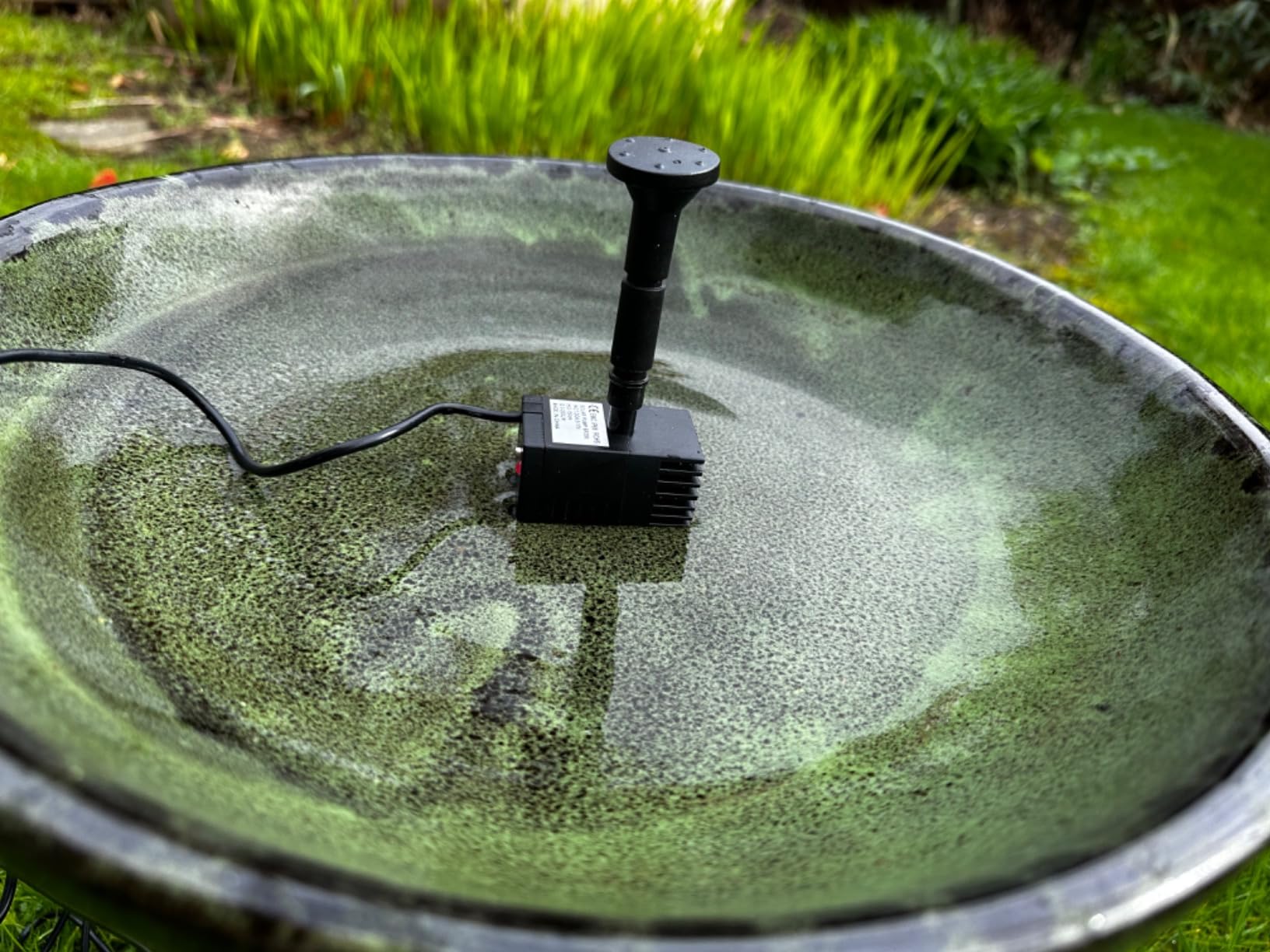 Biling Solar Water Fountain for Bird Bath, 2.5W Solar Powered Water ...