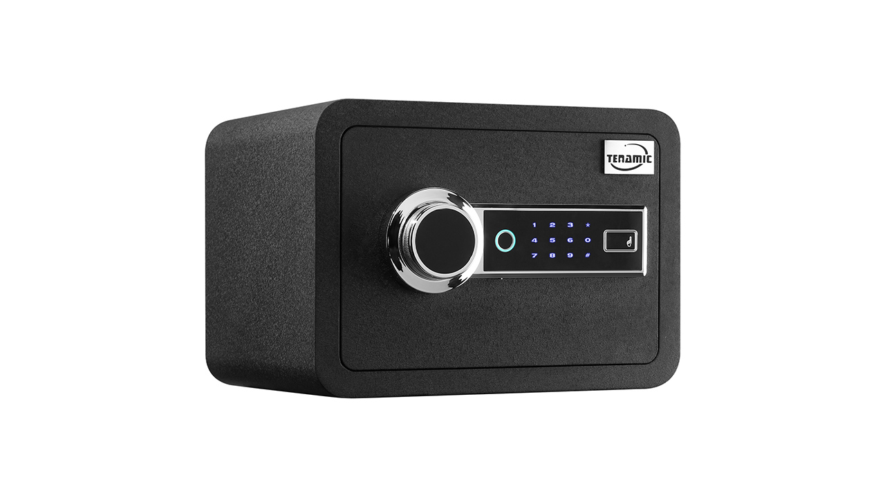 Watch TENAMIC Biometric Fingerprint Safe Box with Induction Light on ...