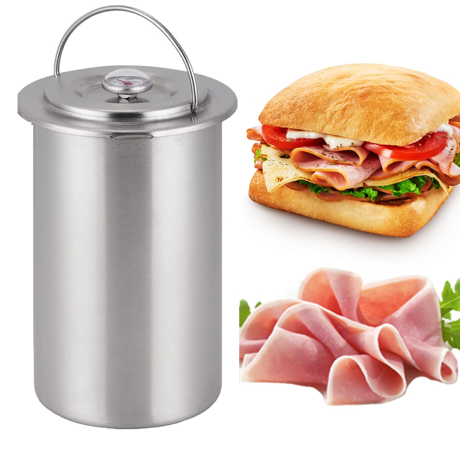 Amazon.com: FantasyDay Ham Maker,Stainless Steel Meat Press for Making ...