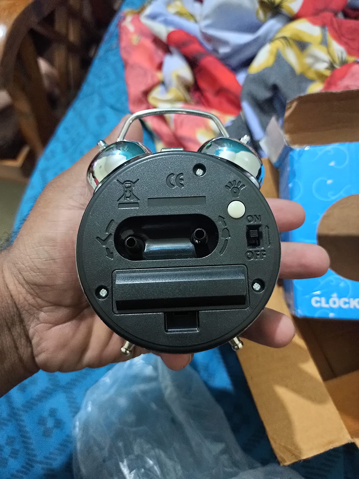 Buy Sharp Twin Bell Alarm Clock- Great for Heavy Sleepers with Loud ...