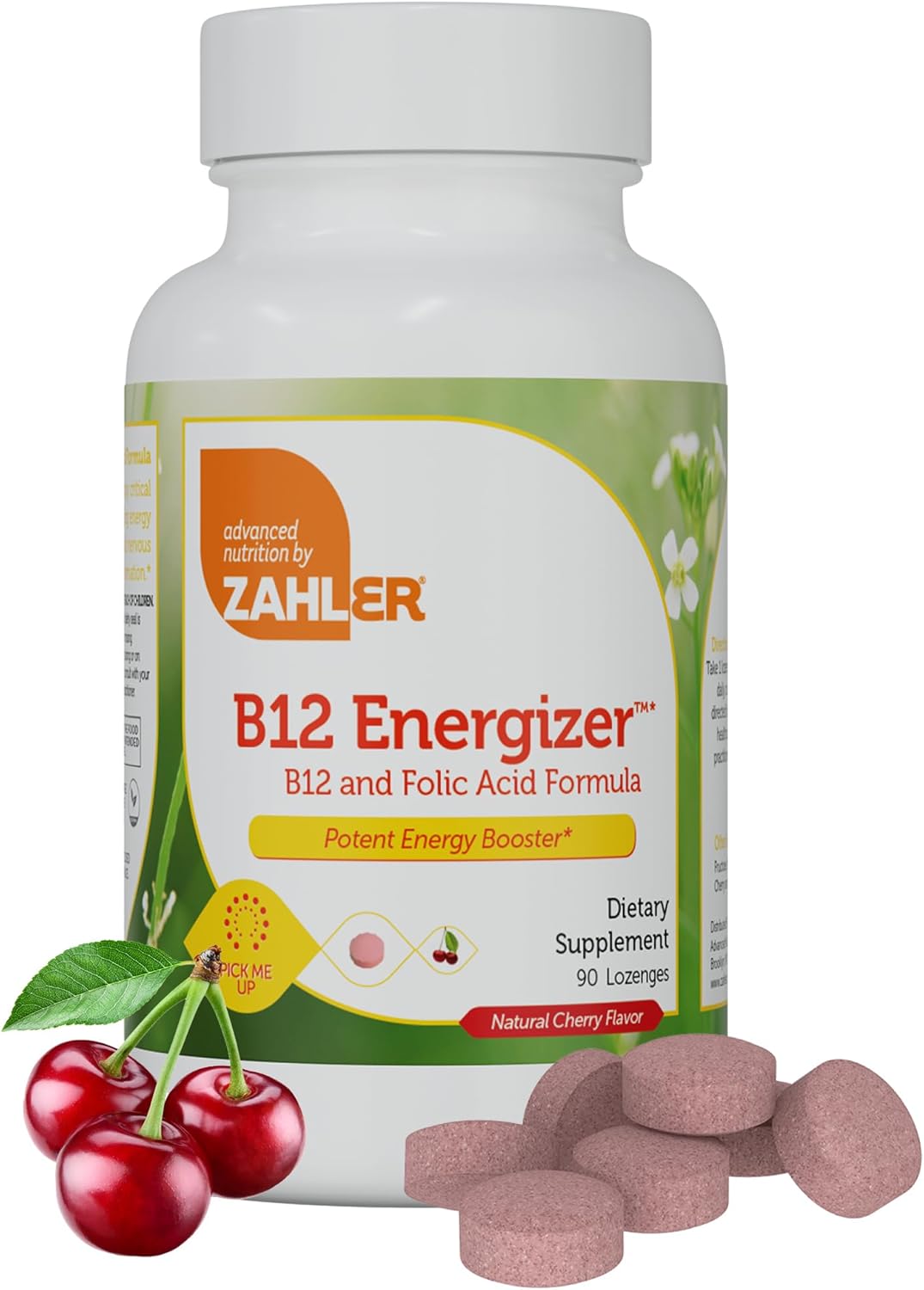 Amazon.com: Zahler Energizer - Folate and B12 Supplement - Fast ...
