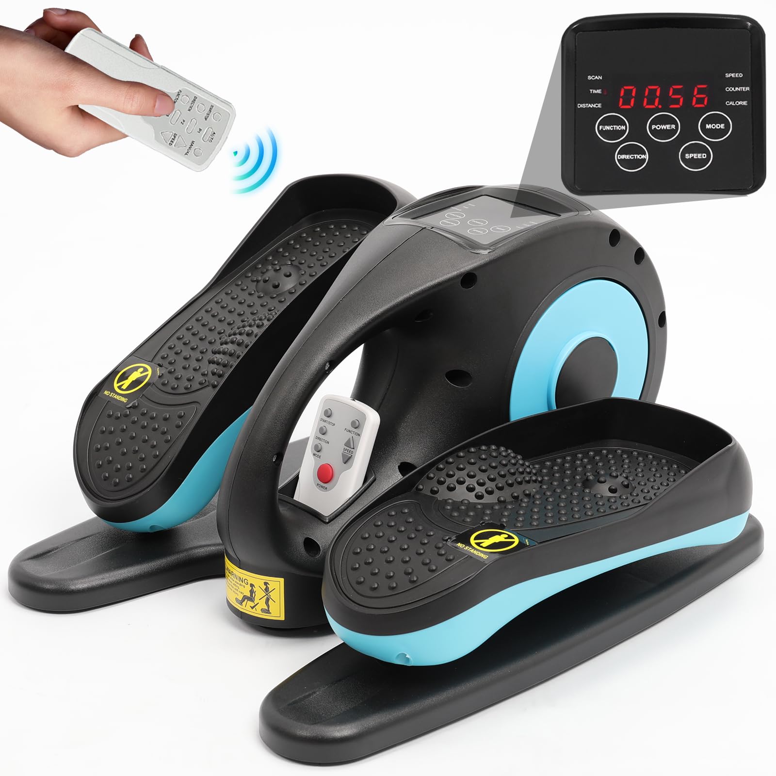 Snapklik.com : Ganggend Under Desk Elliptical Machine, Portable Ellipse ...