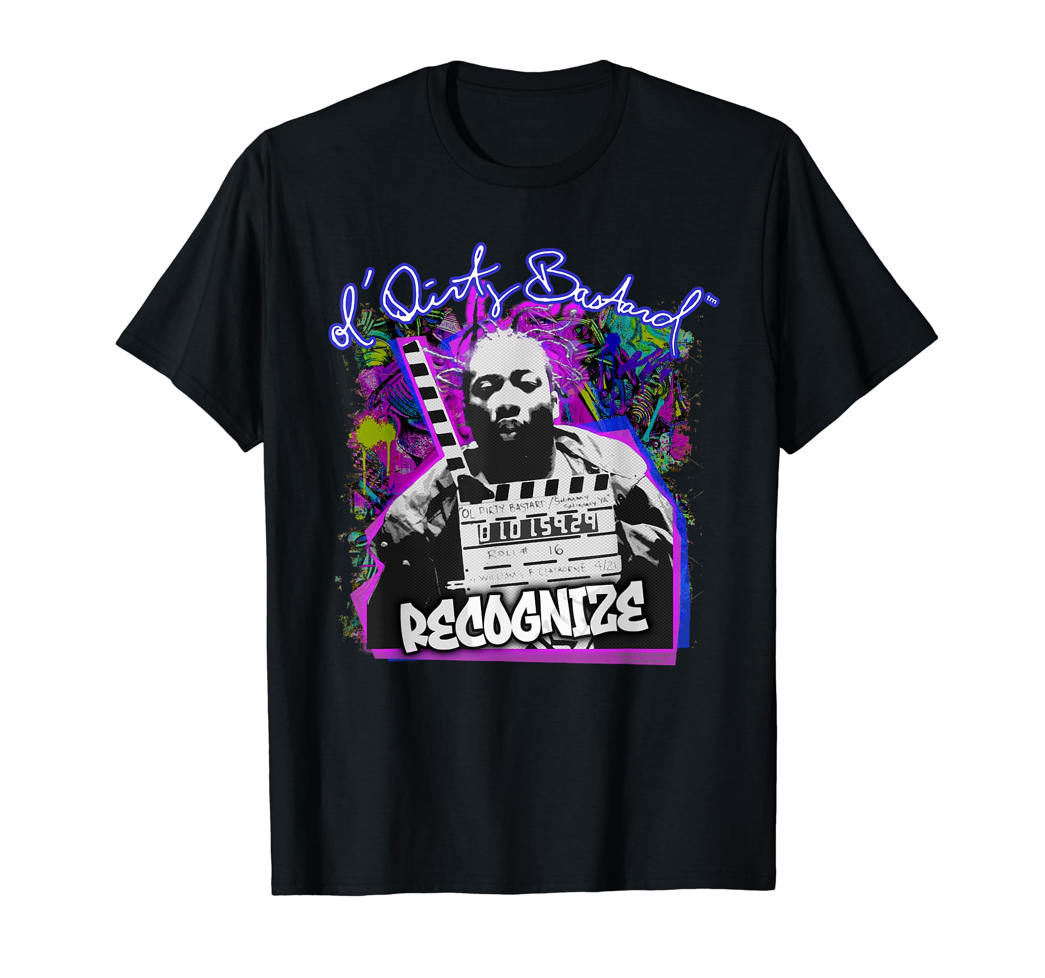 Amazon.com: ODB Ol Dirty Ba-ard Graff Recognise Hip Hop Rap Vintage 90s ...