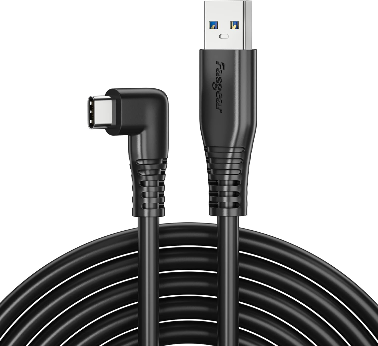 Amazon.com: Fasgear USB 3 Type C Cable 13 ft Long USB C Charger Cable ...