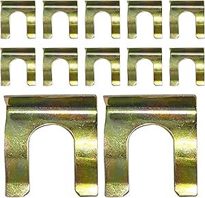 12 PCS Brake Line Clips, Metal Brake Line Retainer, U Shaped Brake Hose ...