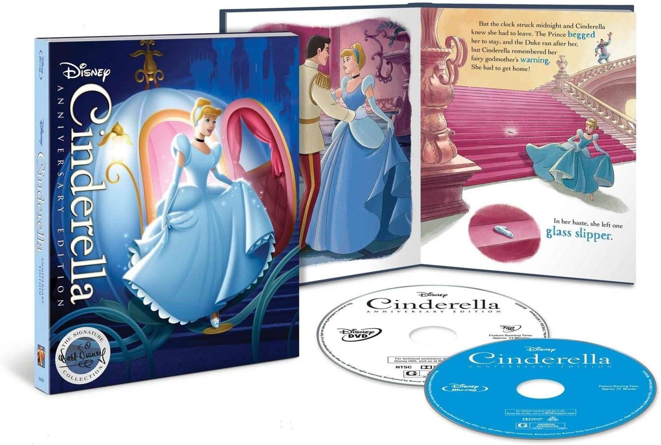 Cinderella The Signature Collection Limited Edition Blu Ray + DVD ...