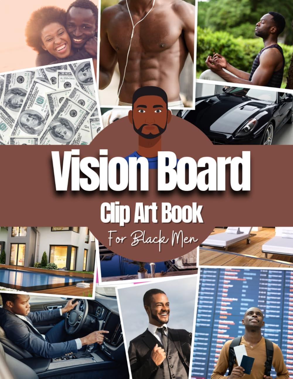 Amazon.com: Vision Board Clip Art Book For Black Men: Vision Board ...