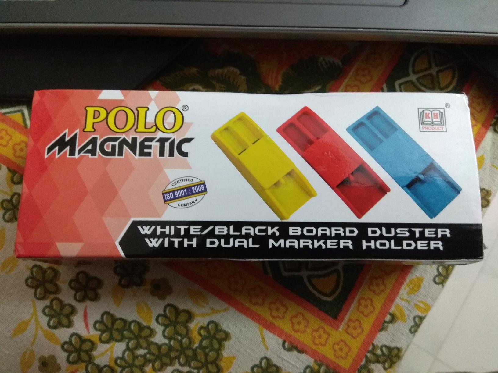 Whiteboard Magnetic Duster (Size 6 inches x 1.5 inches x 2 inches) (One ...