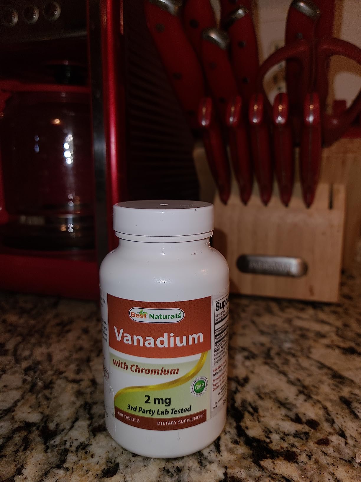 Amazon.com: Best Naturals Vanadium 2 mg with Chromium Polynicotinate ...