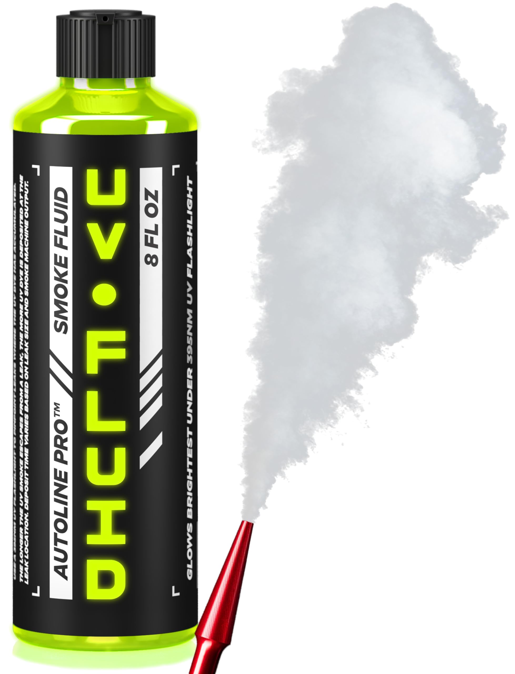 AutoLine Pro Smoke Fluid UV Glow Leak Tracing Refill Solution for ...