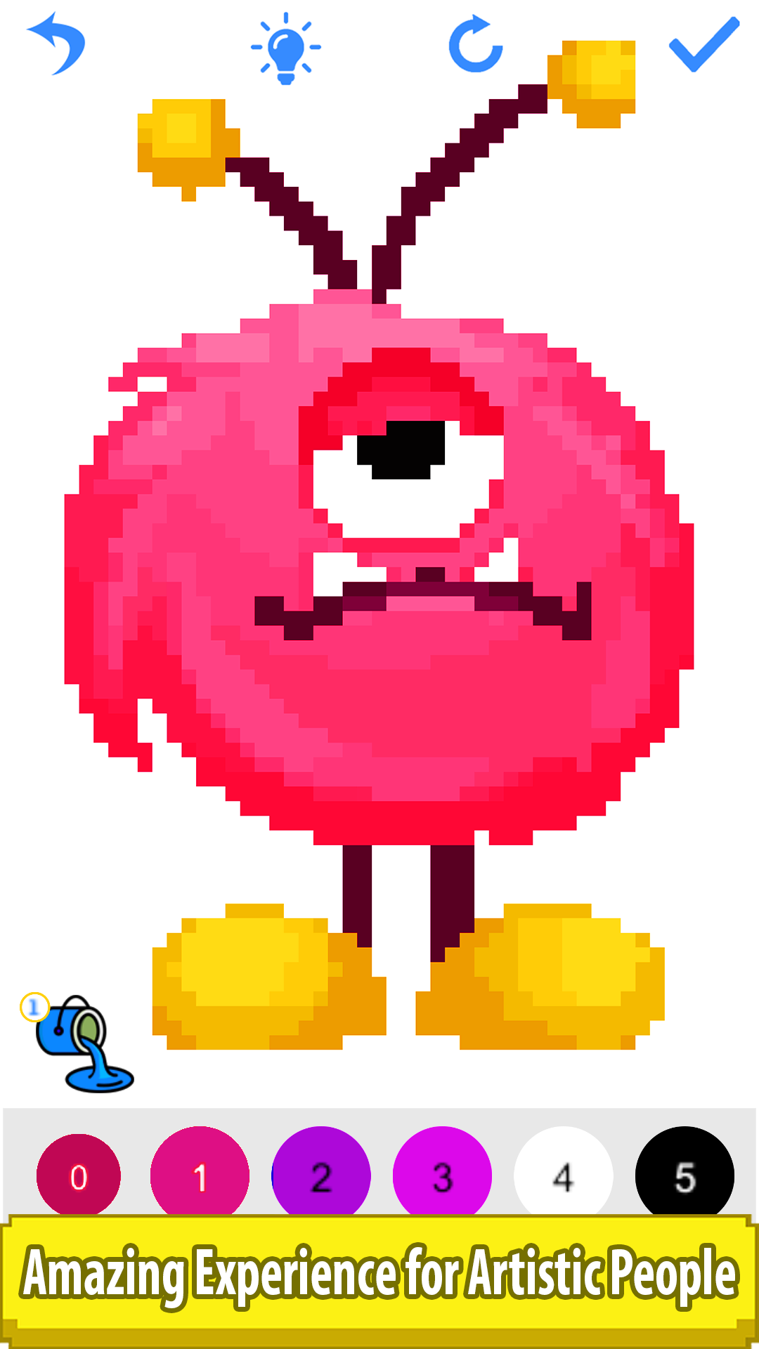 Monsters Color By Number - Pixel Art No. Color Book - App on Amazon ...