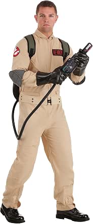Ghostbusters Plus Size Cosplay Costume for Men | Exclusive 2X : Amazon ...