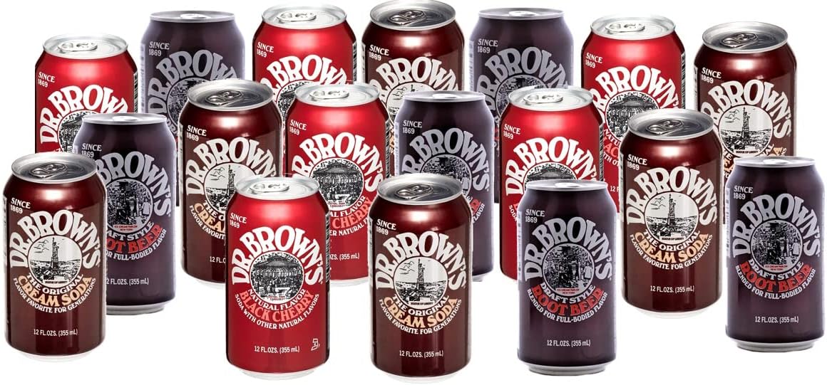 Amazon.com : Dr. Brown Cel-Ray Soda 6 pack, 12-Ounce (Pack of 4) : Soda ...